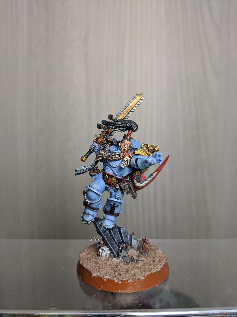 Warhammer 40k Ragnar Blackmane painted WH40K, Hobbies & Toys, Toys ...