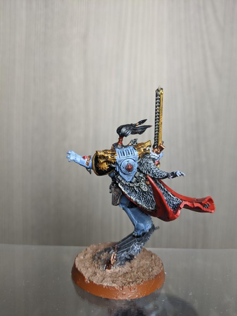 Warhammer 40k Ragnar Blackmane painted WH40K, Hobbies & Toys, Toys ...