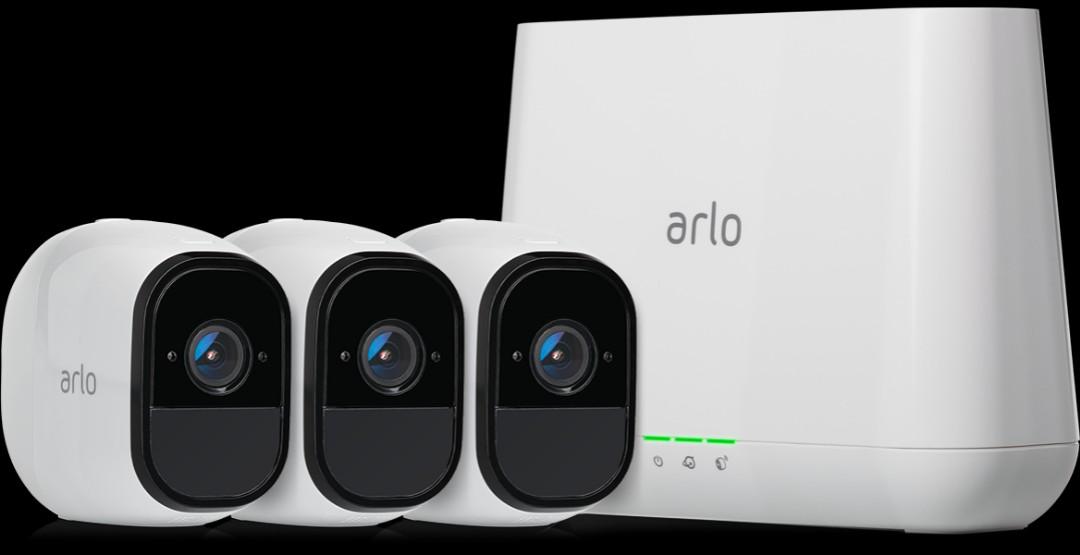 3 x wireless Arlo HD cameras + base station, Electronics, Others on ...