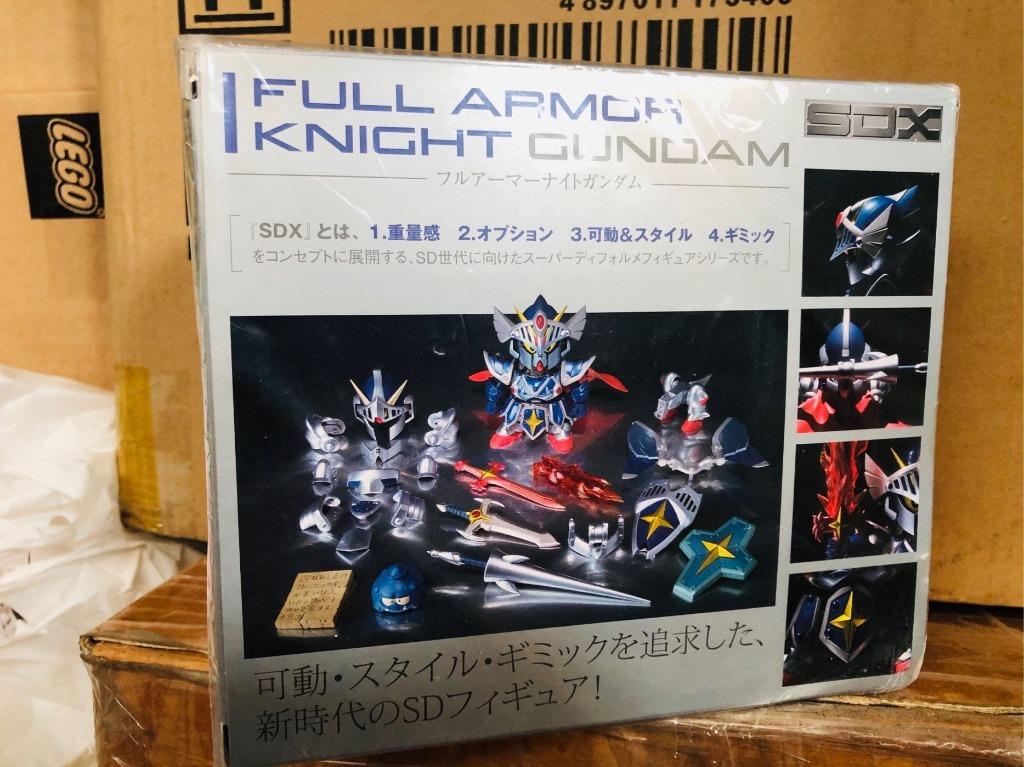 全新 Bandai SD Gundam SDX 騎士 高達 三神器 Full Armor Knight Gundam, 興趣及遊戲, 玩具 & 遊戲類 - Carousell