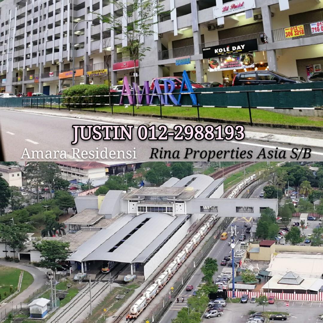 Amara Batu Caves Selayang Gombak Sentul KTM Station Below market price ...