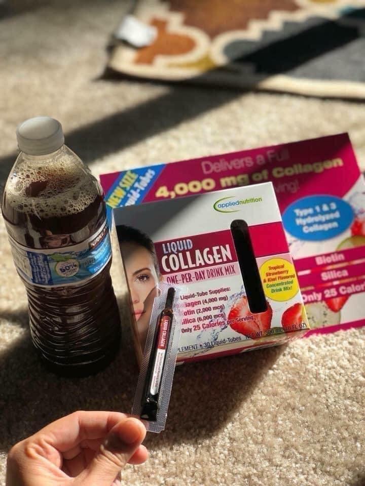 Applied Nutrition Liquid Collagen Drink Mix 4000 mg., 30 Tubes, Health ...