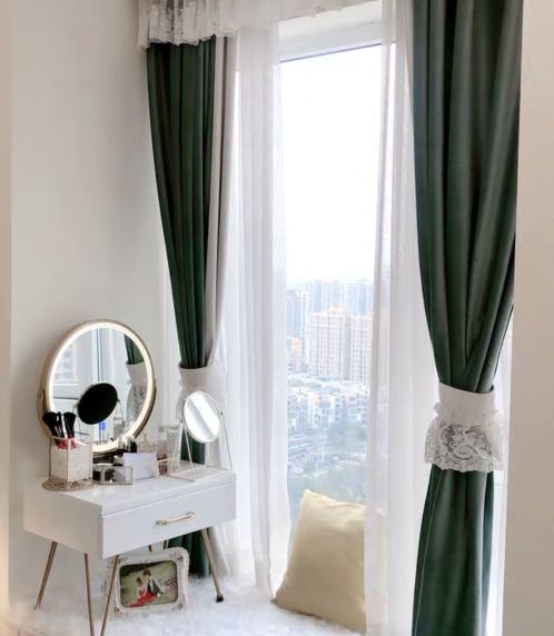 Compact Dressing Table With Mirror (for bay window), Furniture & Home ...