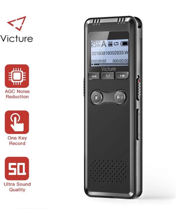 BN Victure V3 Digital Voice Recorder, Audio, Voice Recorders on Carousell
