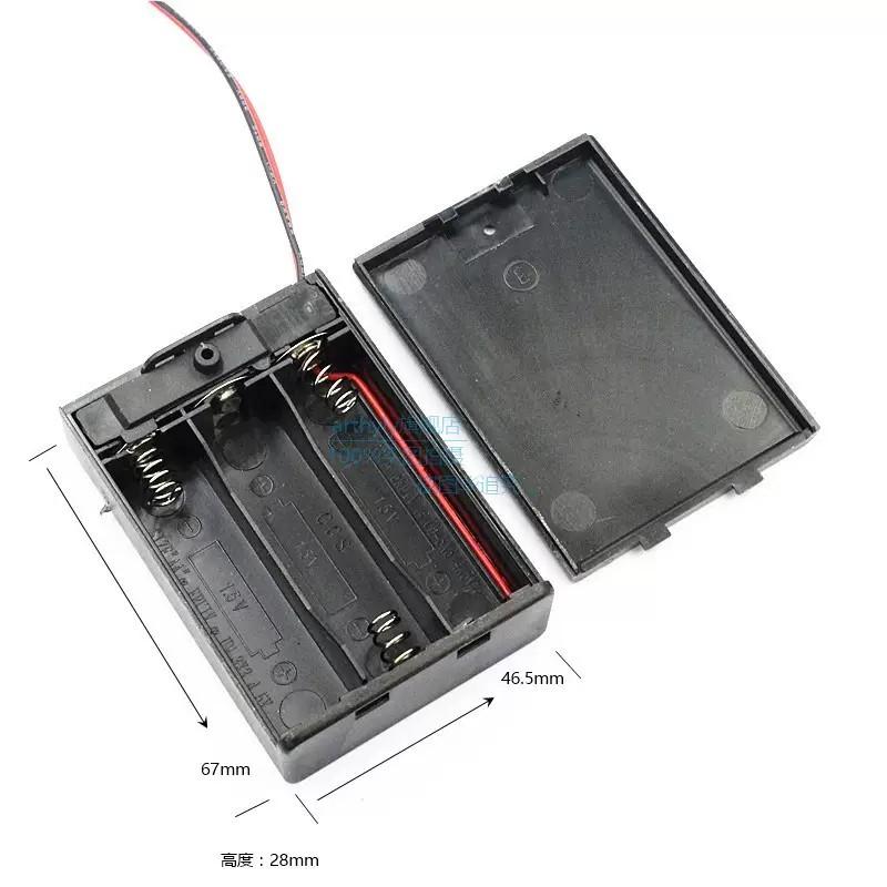 Brand New AA Battery Casing Case Compartment Box Switch Electronics ...