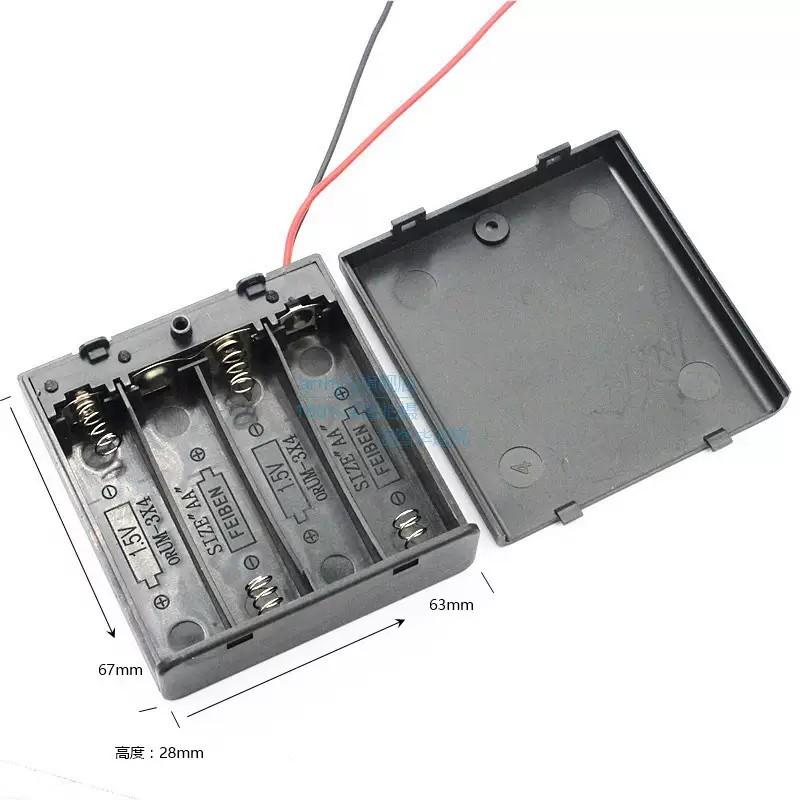 Brand New AA Battery Casing Case Compartment Box Switch Electronics ...