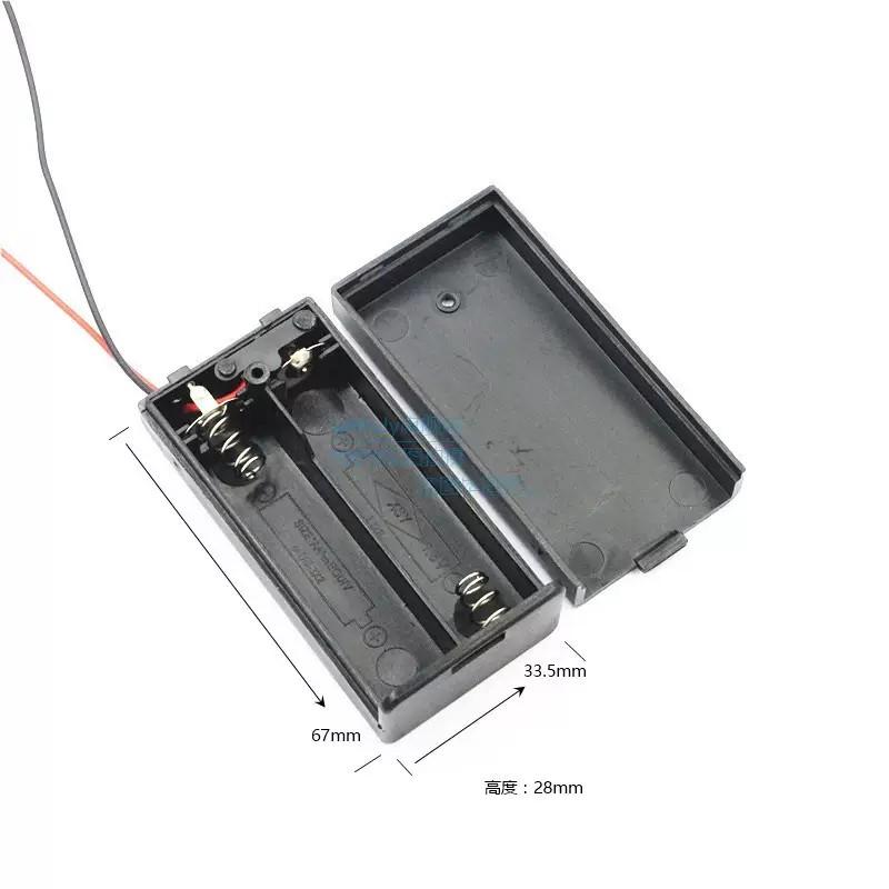 Brand New AA Battery Casing Case Compartment Box Switch Electronics ...