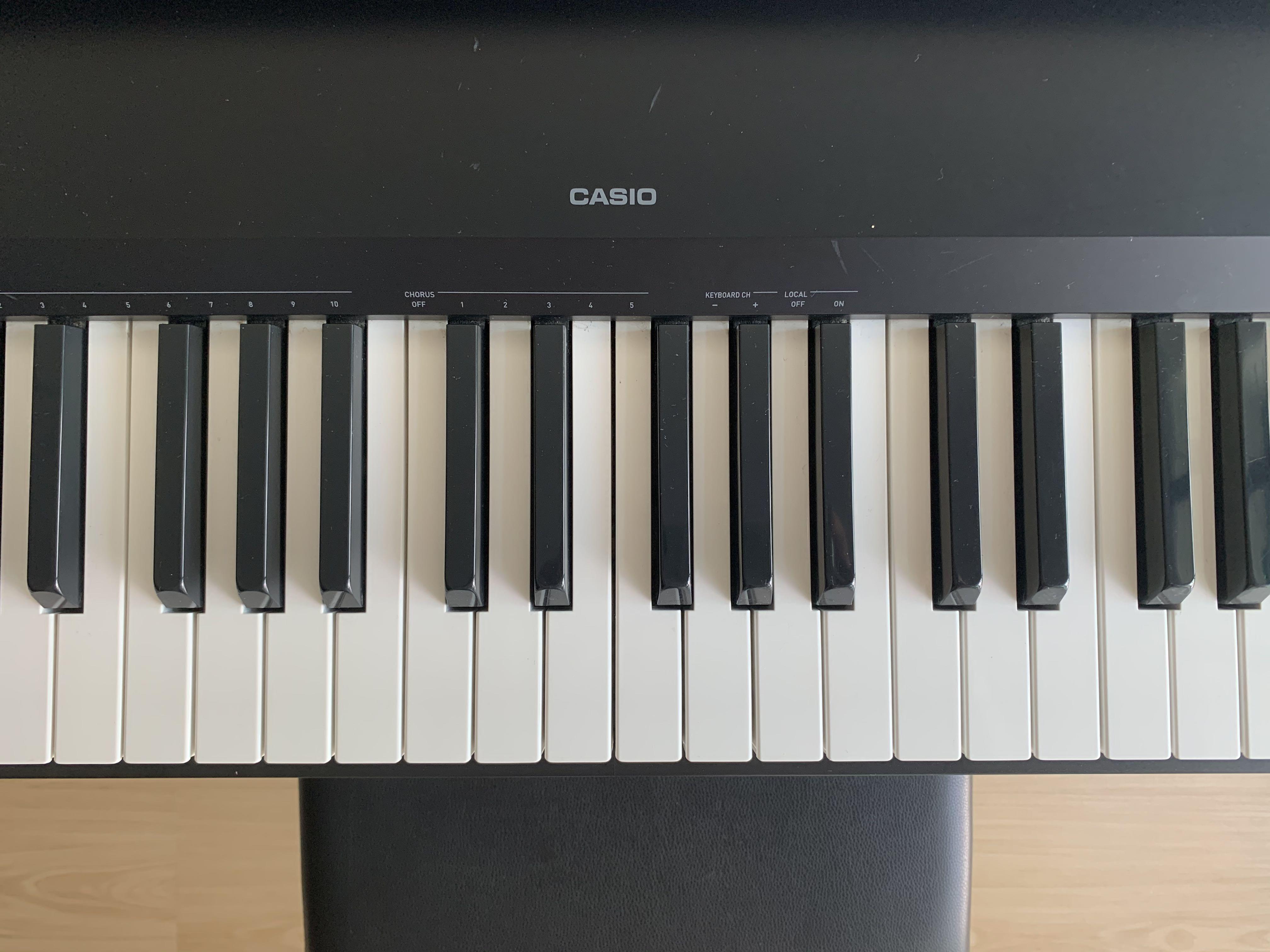 Casio Digital Piano - CDP120. 88-keys, Scaled Hammer Action Keyboard ...