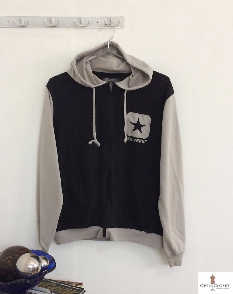 Converse jacket, Men's Fashion, Coats, Jackets and Outerwear on Carousell