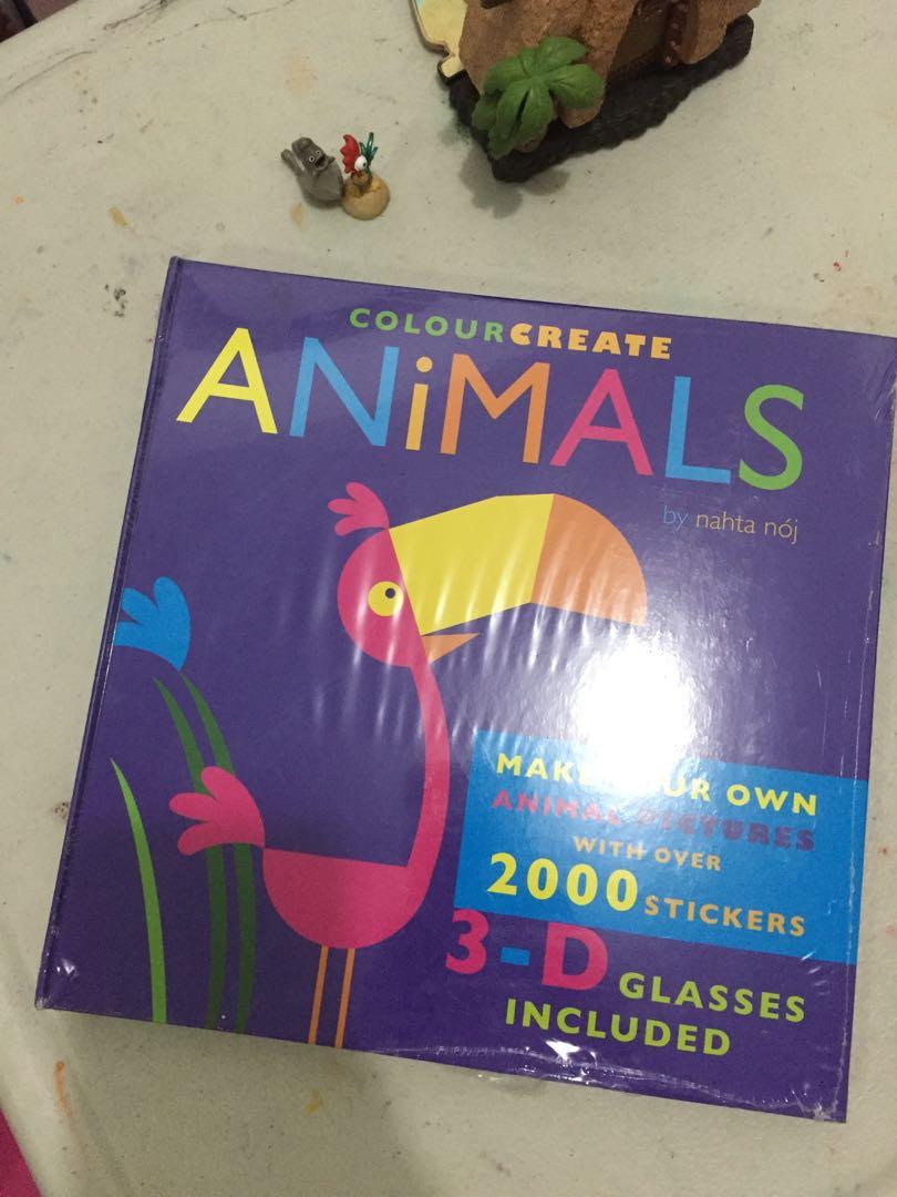 Create Your Own Animals Activity Book, Hobbies & Toys, Books ...