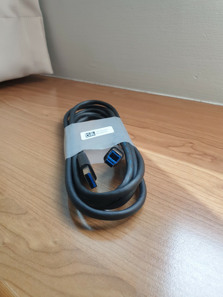 Dell USB 3.0 SuperSpeed Type A to Type B Male Cable for usb hub, audio ...