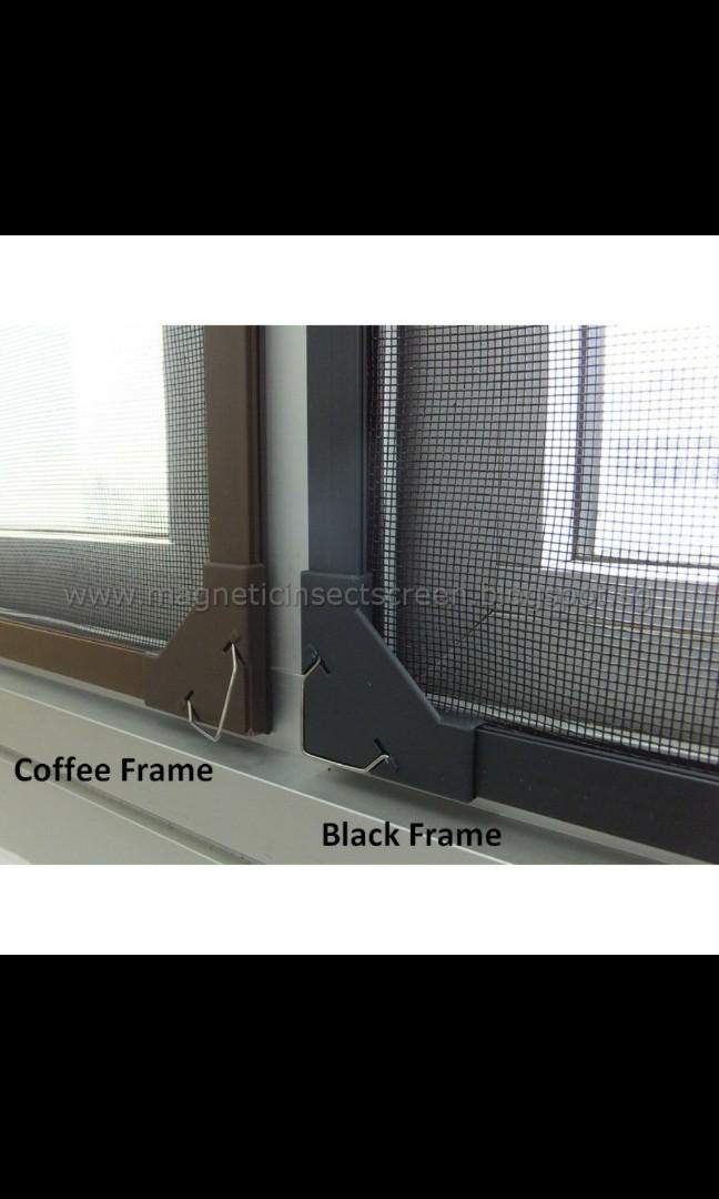 DIY Magnetic Mosquito / Insect Screen Kit Fly Flyscreen Mosquito net ...