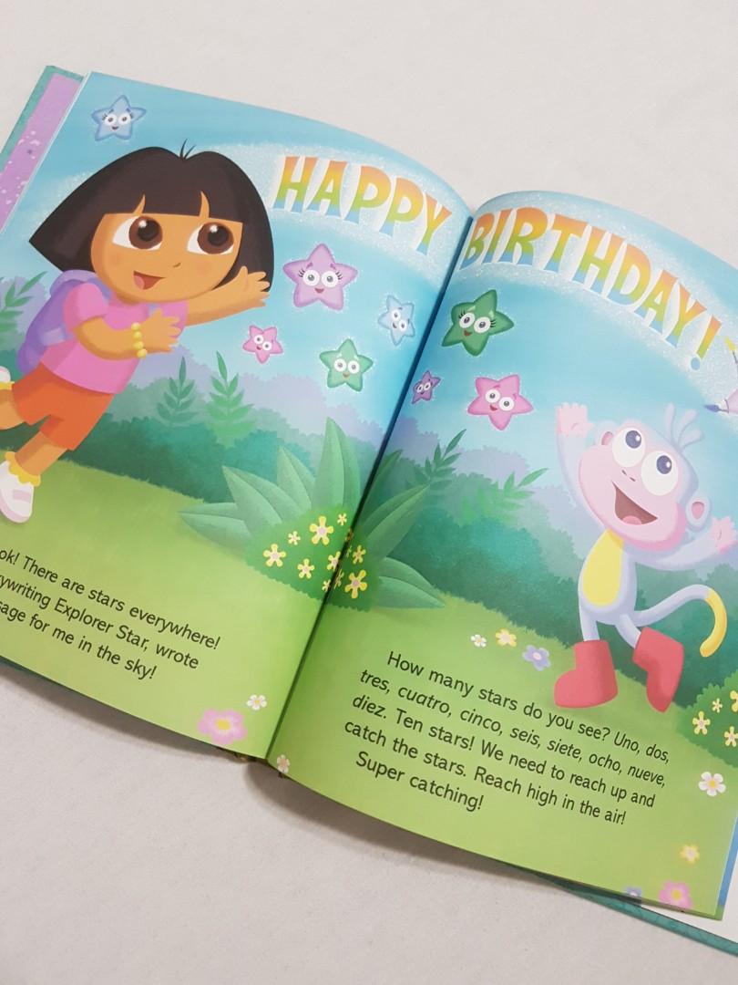Dora SpongeBob 3-in-1 Book, Hobbies & Toys, Books & Magazines, Children ...