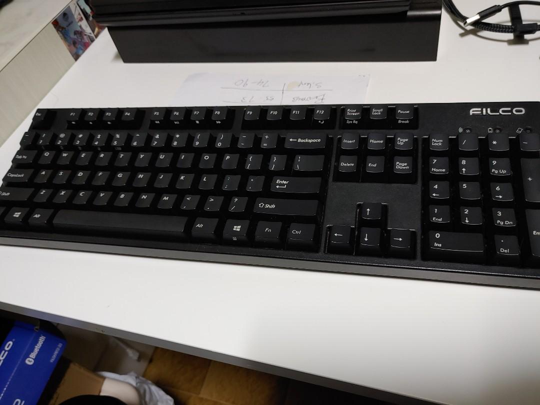 Filco Majestouch convertible 2 Bluetooth mechanical keyboard black ...