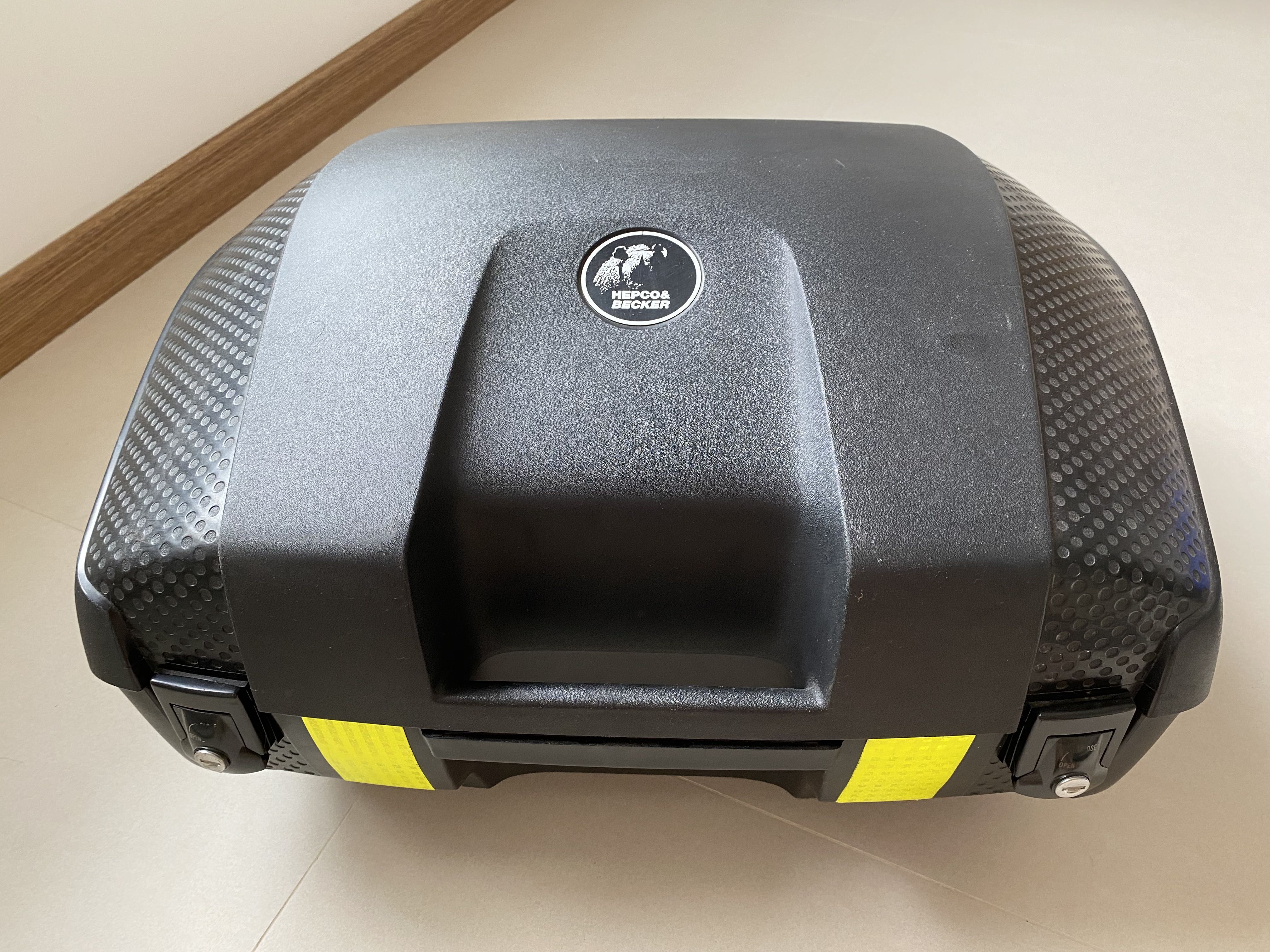 Hepco & Becker 55 with rack, Motorcycles, Motorcycle Accessories on ...