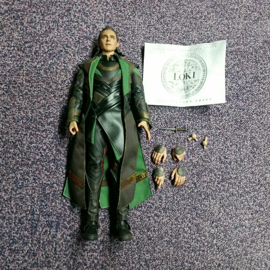 Hottoys Hot Toys Mms231 Thor 雷神 2 The Dark World 黑暗世界 Loki 洛基 1 6
