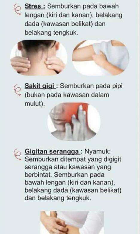 JRM Herbal Cryo Spray, Health & Nutrition, Health Supplements, Health ...