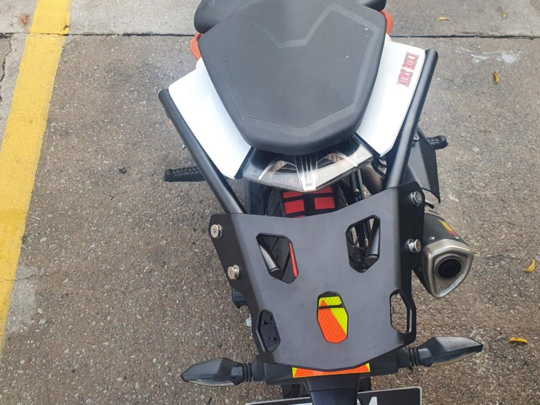 KTM duke 125 390 790 rear top case carrier luggage rack, Mobile Phones ...