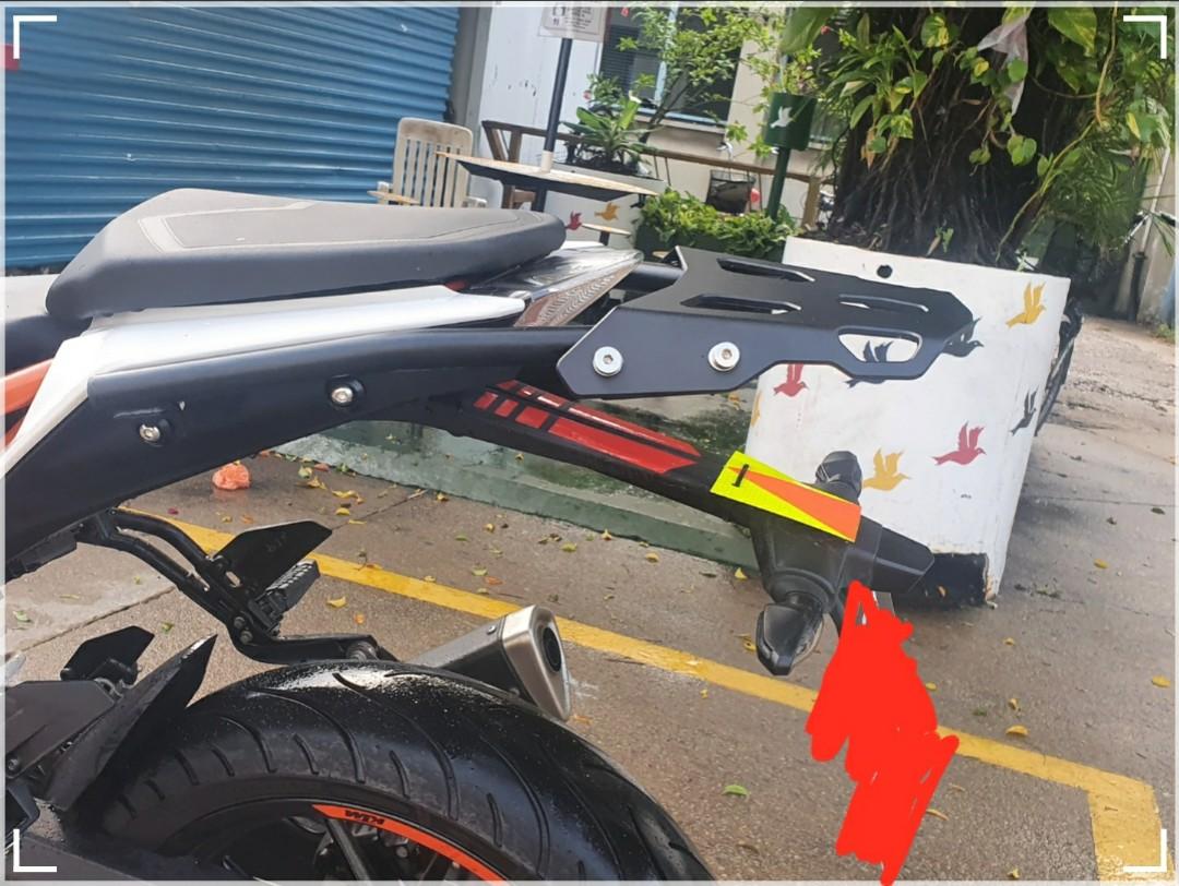 KTM duke 125 390 790 rear top case carrier luggage rack, Mobile Phones ...
