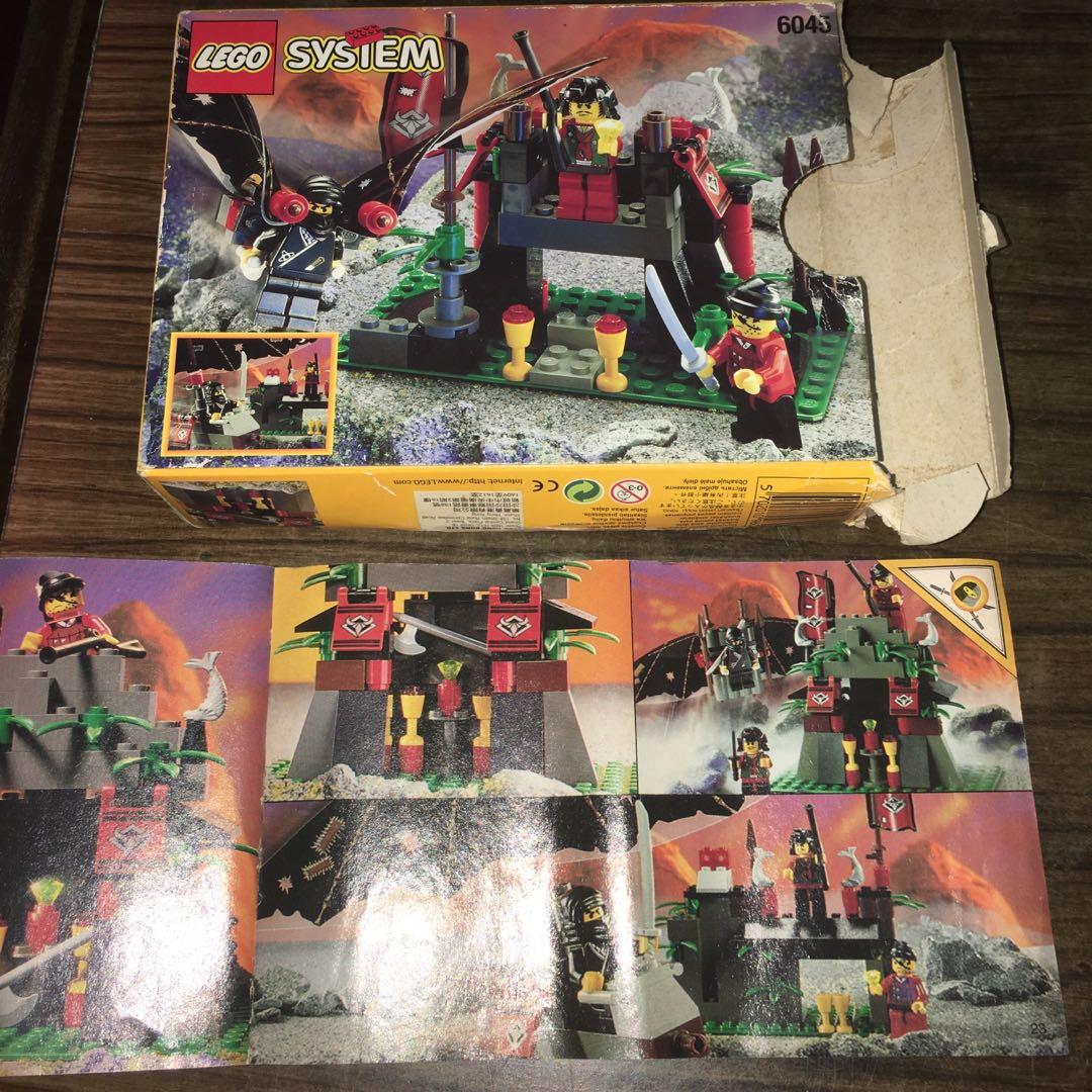 Lego System 6045 有3種砌法 忍者日本武士將軍, 興趣及遊戲, 玩具 & 遊戲類 - Carousell