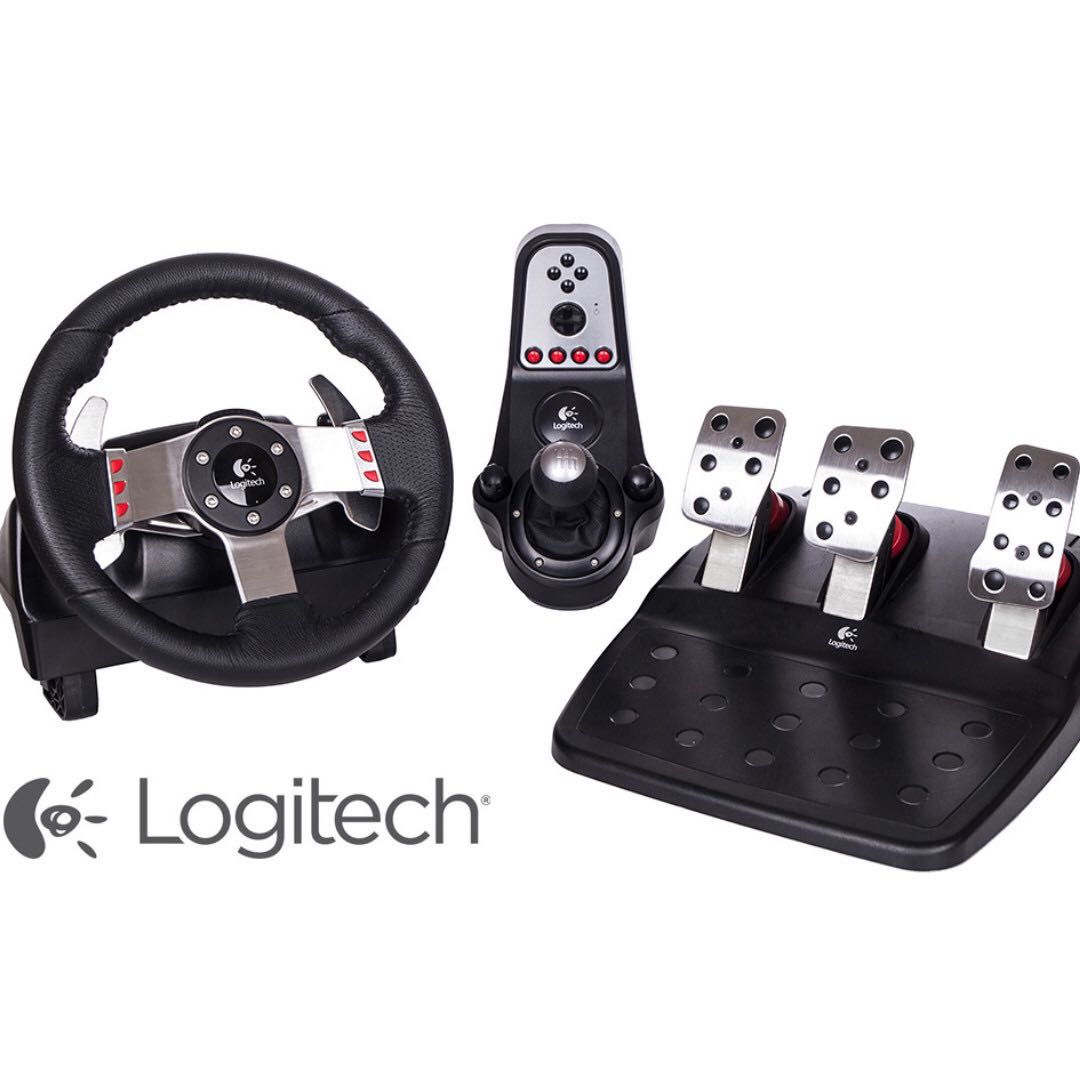 Logitech G27 Racing Wheel, Video Gaming, Gaming Accessories ...