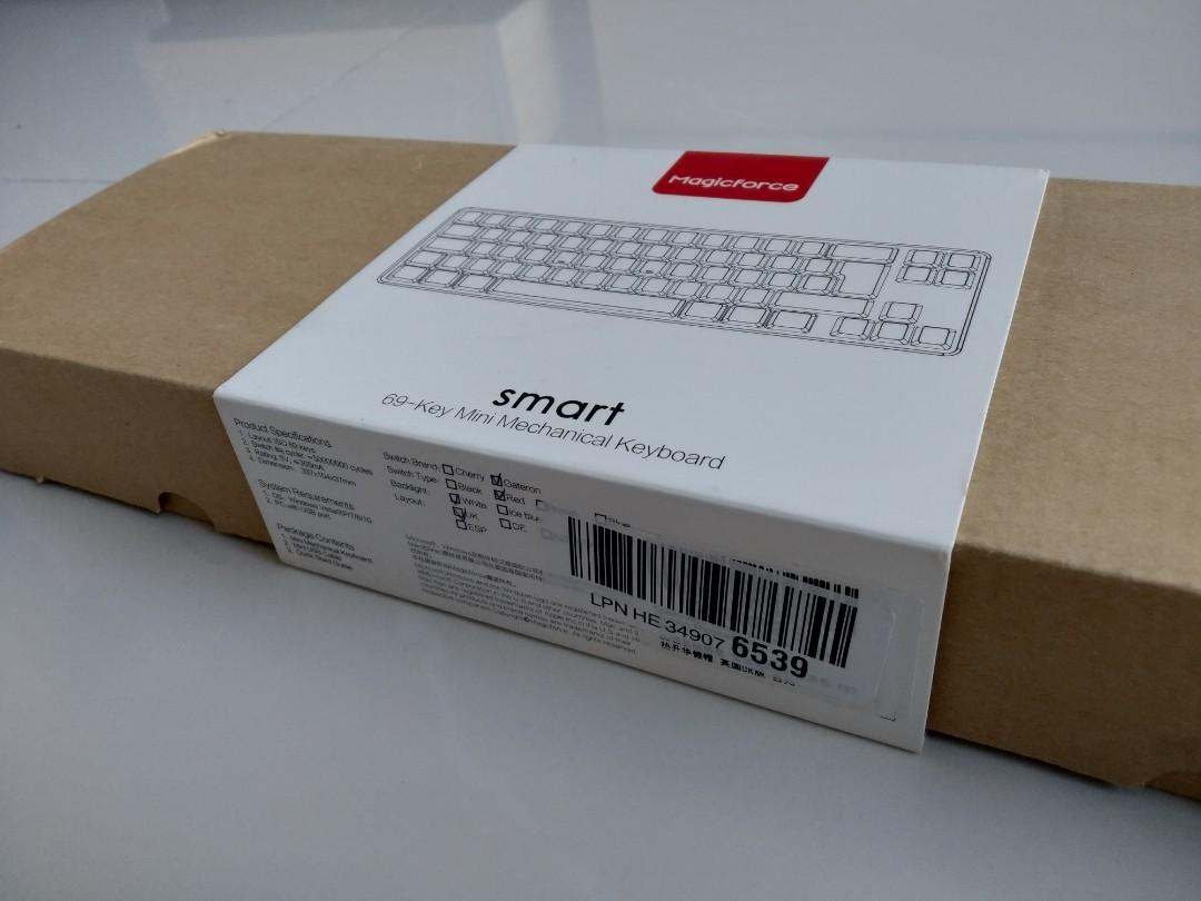 Magicforce Smart 69 Key Mini Mechanical Keyboard Gateron Reds ...