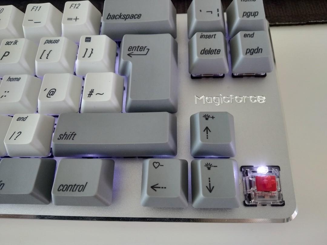 Magicforce Smart 69 Key Mini Mechanical Keyboard Gateron Reds ...