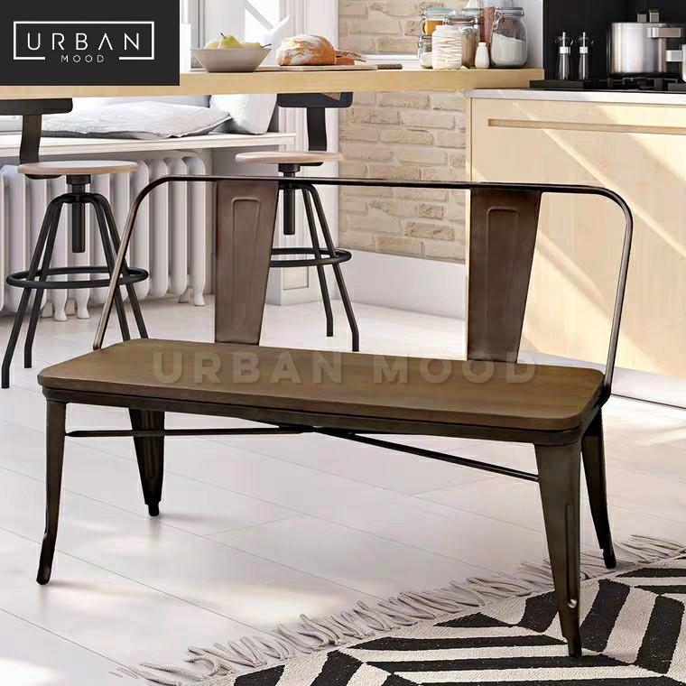 MEDIAN Industrial Tolix Dining Bench on Carousell