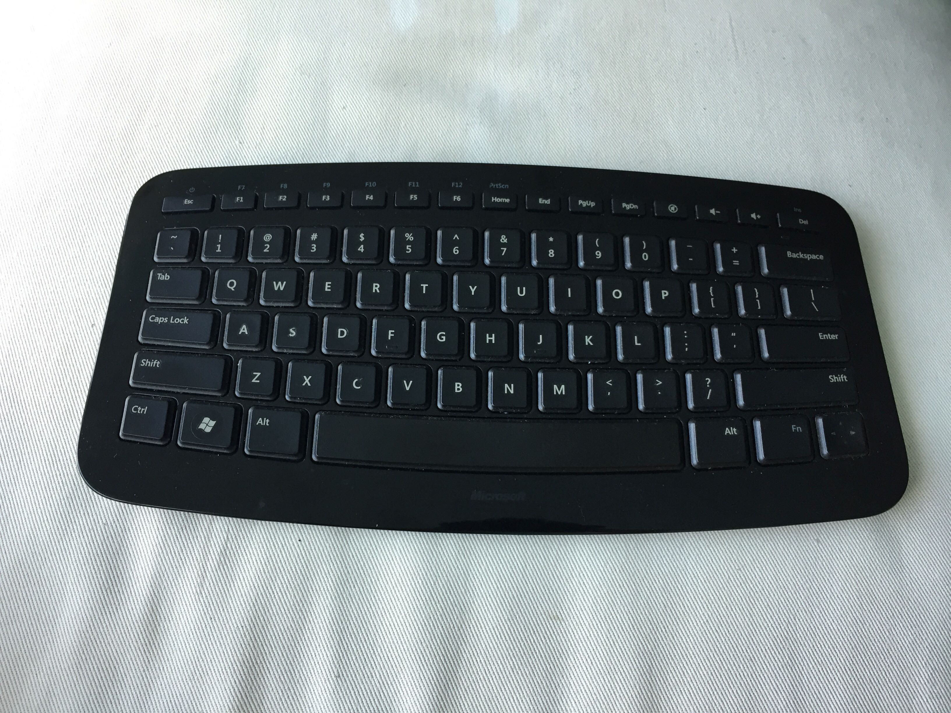 Microsoft Arc Wireless keyboard, Computers & Tech, Parts & Accessories ...