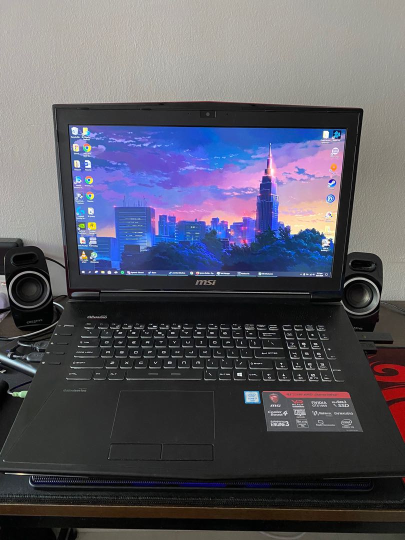 MSI Gaming Laptop 17” GTX 1060 i7, Computers & Tech, Parts ...