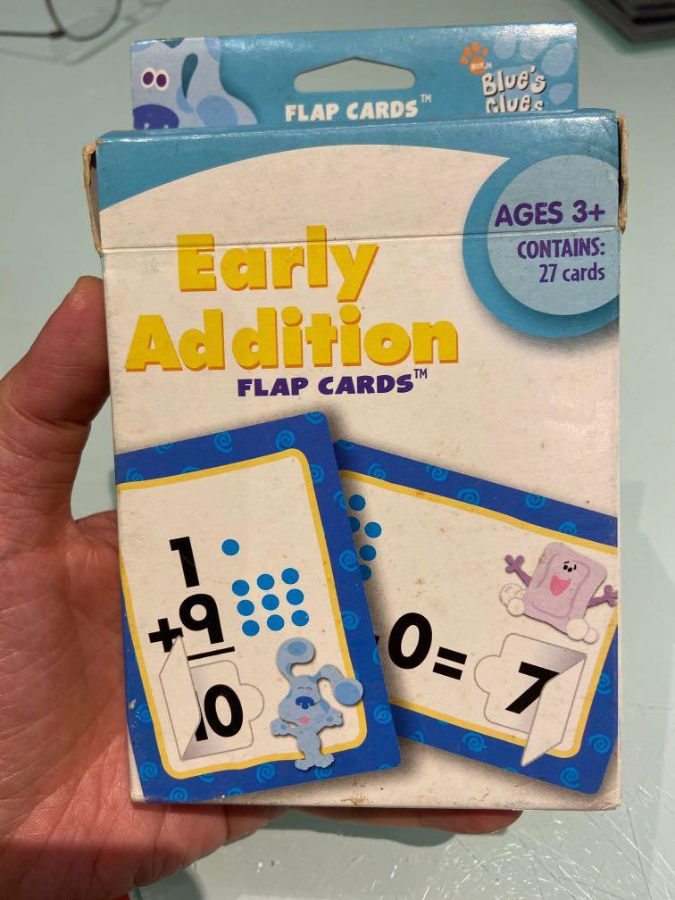 Nick Jr Addition Cards With Flap, Hobbies & Toys, Toys & Games on Carousell