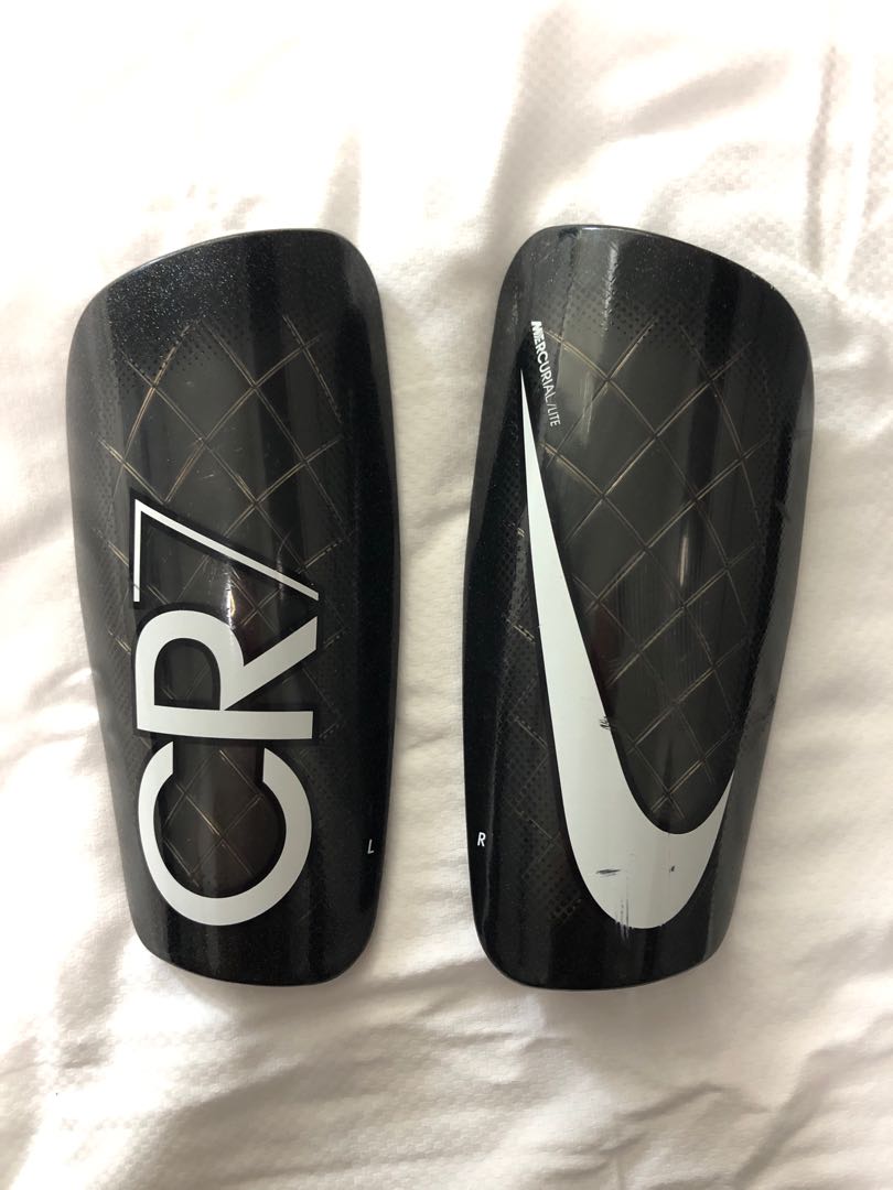 Nike Football CR7 Shin Pads, Sports Equipment, Sports & Games, Racket ...
