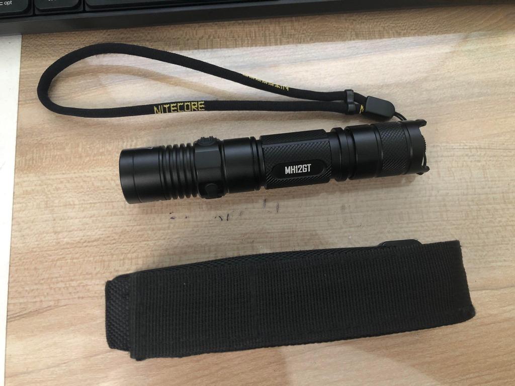 Nitecore MH12GT Torchlight Flashlight, Sports, Sports & Games Equipment ...