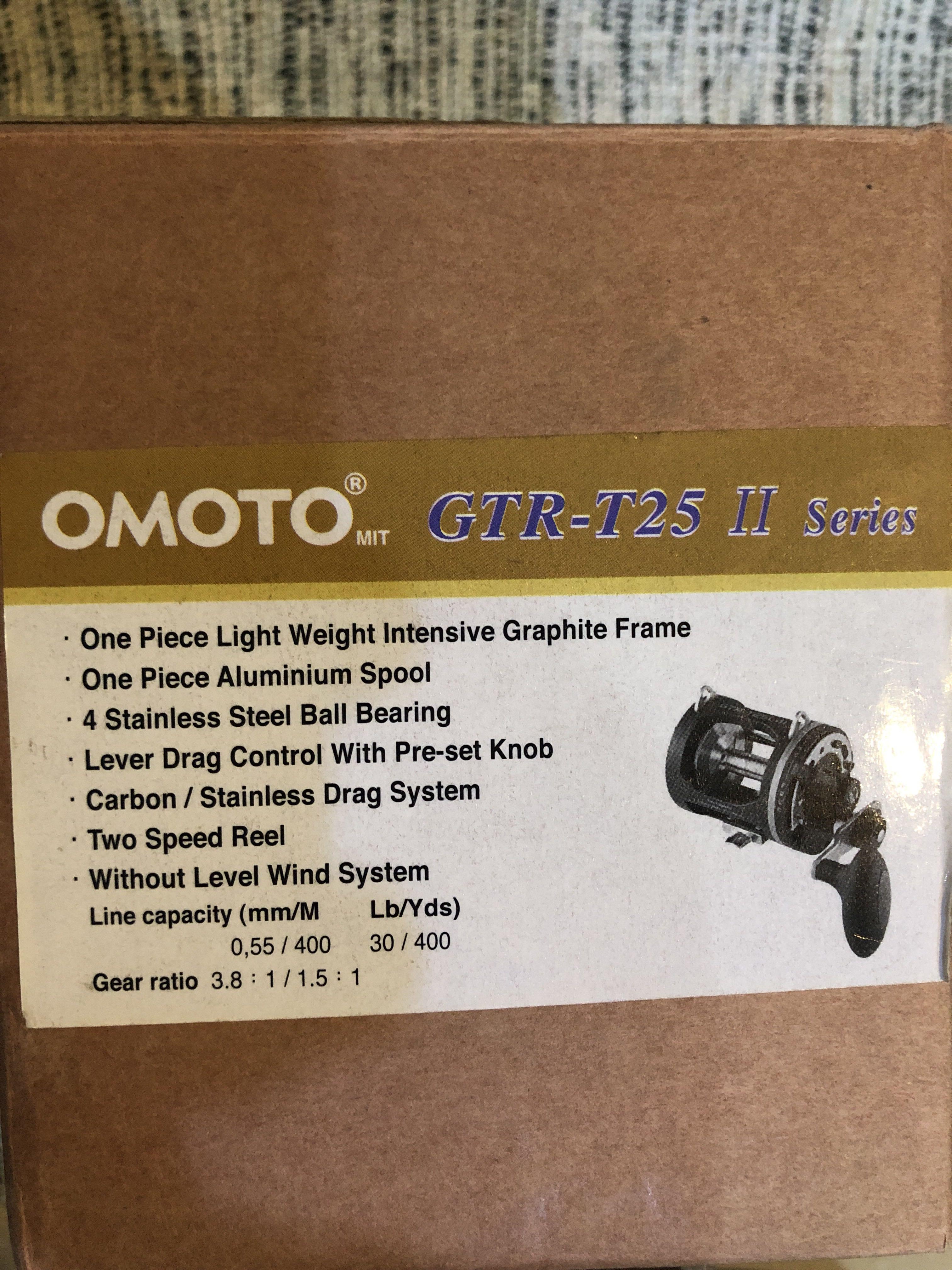 OMOTO GTR-T25 11 Series Pancing / Fishing Reel, Sports Equipment ...