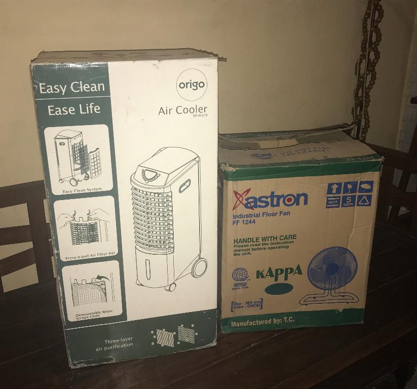 Origo Air Cooler with Free Fan! P3,800 Only! , TV & Home Appliances ...