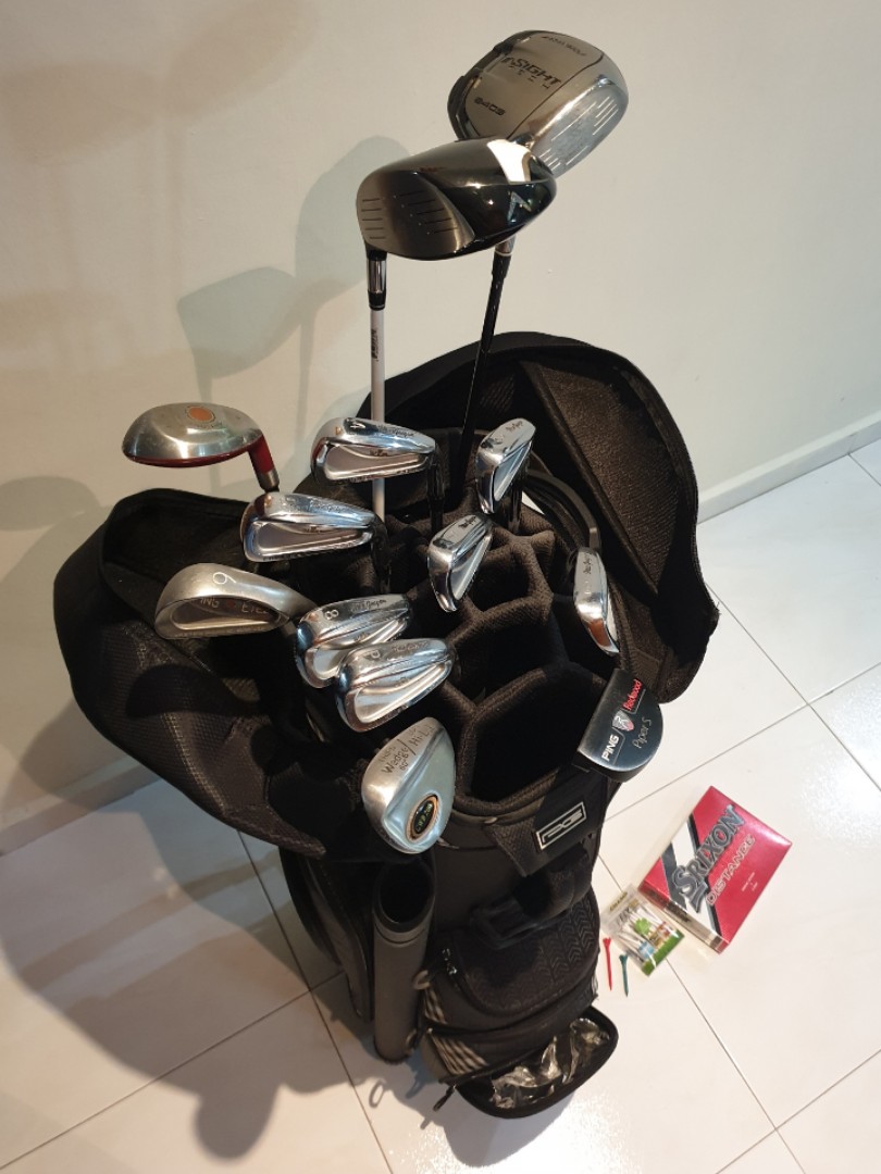 Pre-loved Tourney VIP V FOIL macgregor golf set with PG golf bag ...