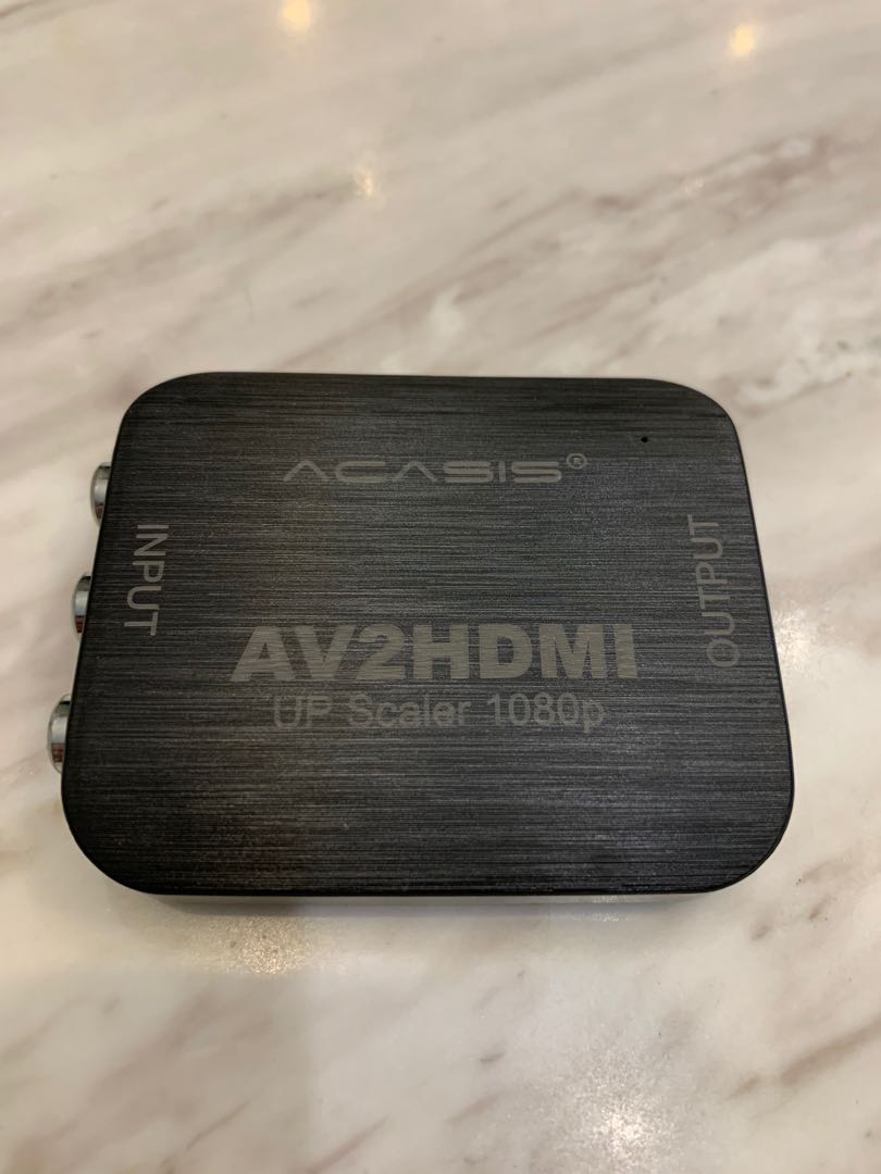 RCA to HDMI convertor & upscaler, Audio, Portable Audio Accessories on ...