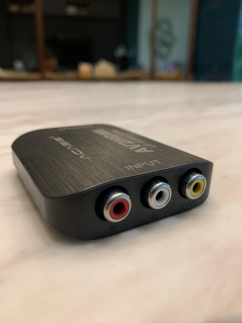 RCA to HDMI convertor & upscaler, Audio, Portable Audio Accessories on ...