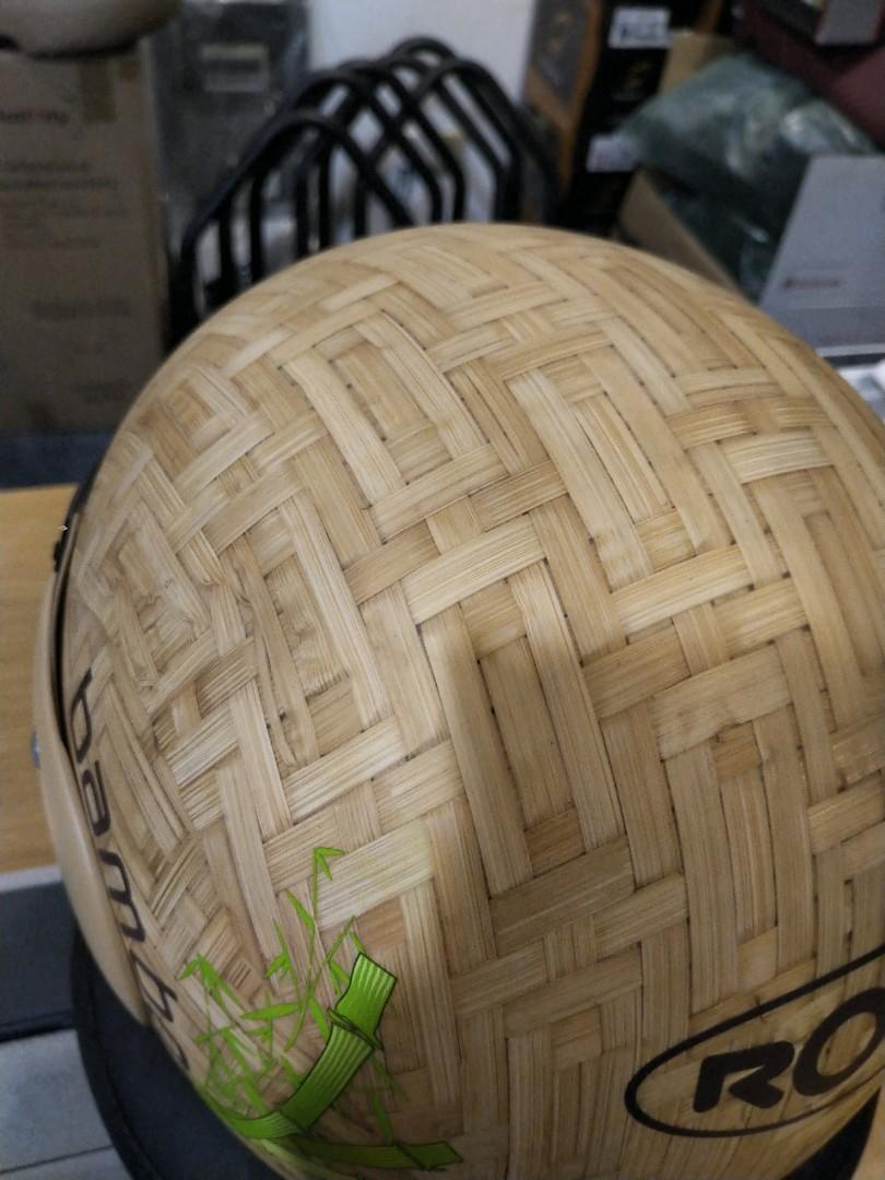 Roof Limited Edition Bamboo Helmet, Auto Accessories on Carousell