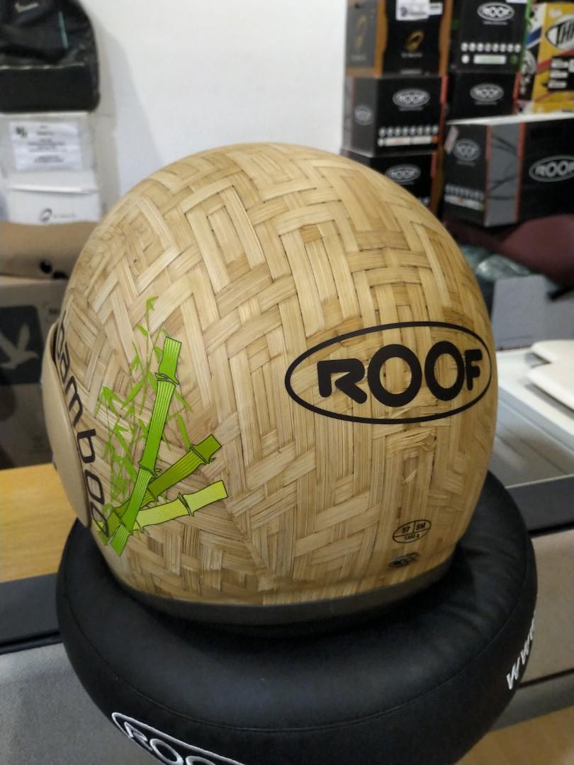 Roof Limited Edition Bamboo Helmet, Auto Accessories on Carousell