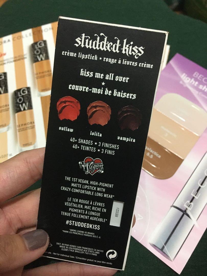 SEPHORA SAMPLE CARDS, Beauty & Personal Care, Face, Makeup on Carousell
