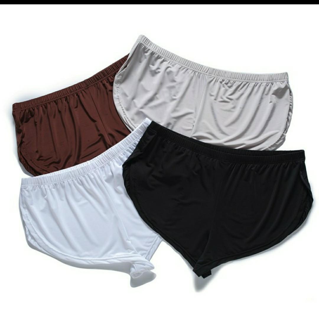 Sexy Silk Feel Boxer, Men's Fashion, Bottoms, New Underwear on Carousell