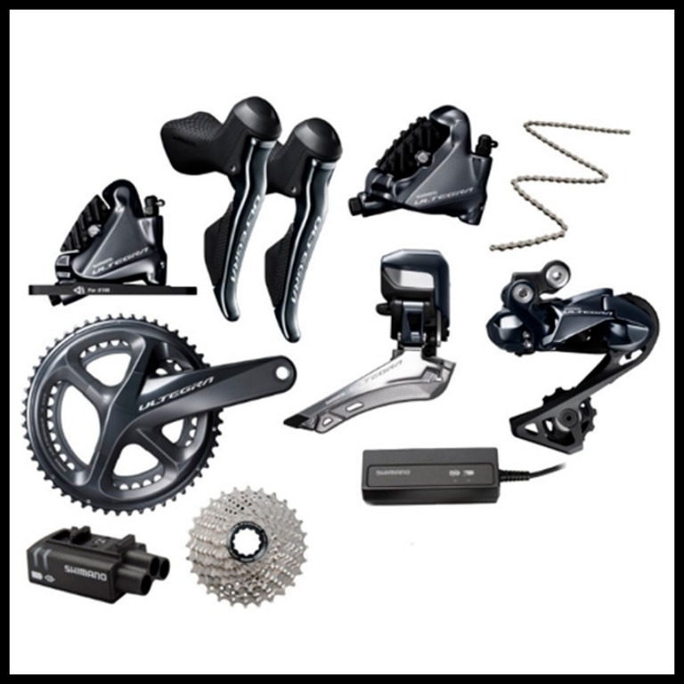 Shimano Ultegra Di2 R8070 Disc Upgrade Kit / Groupset for Bicycle ...