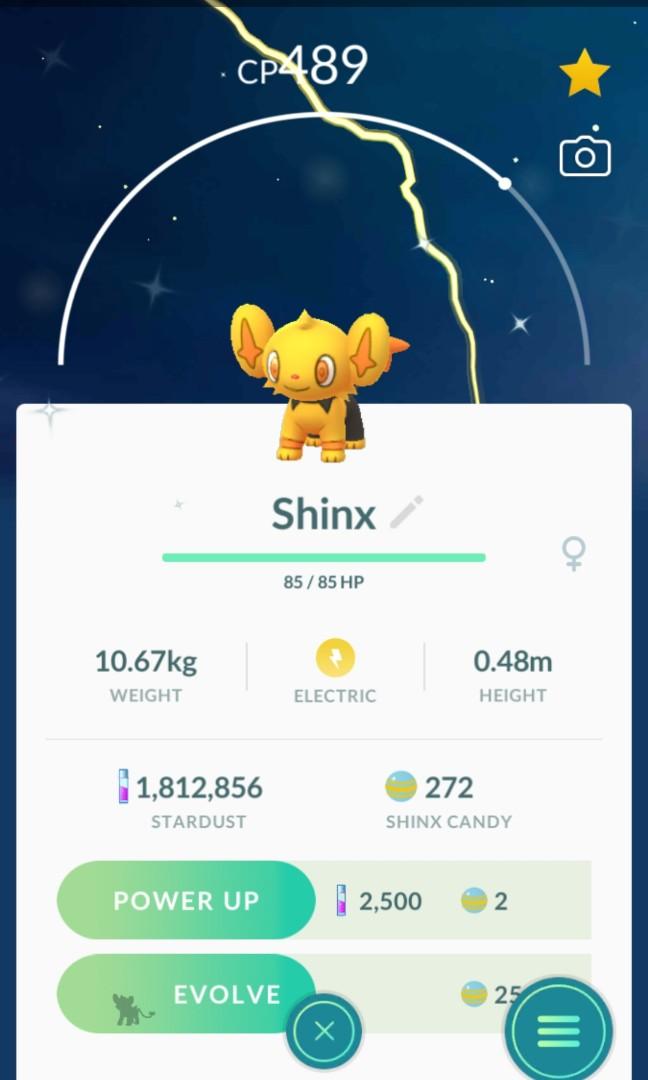 Shiny Shinx Pokemon Go, Video Gaming, Gaming Accessories, Game Gift ...