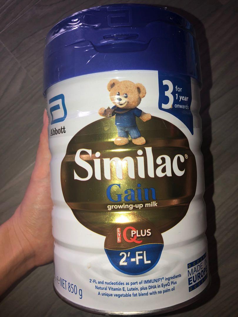 Similac Gain Stage 3, Babies & Kids, Nursing & Feeding, Weaning ...
