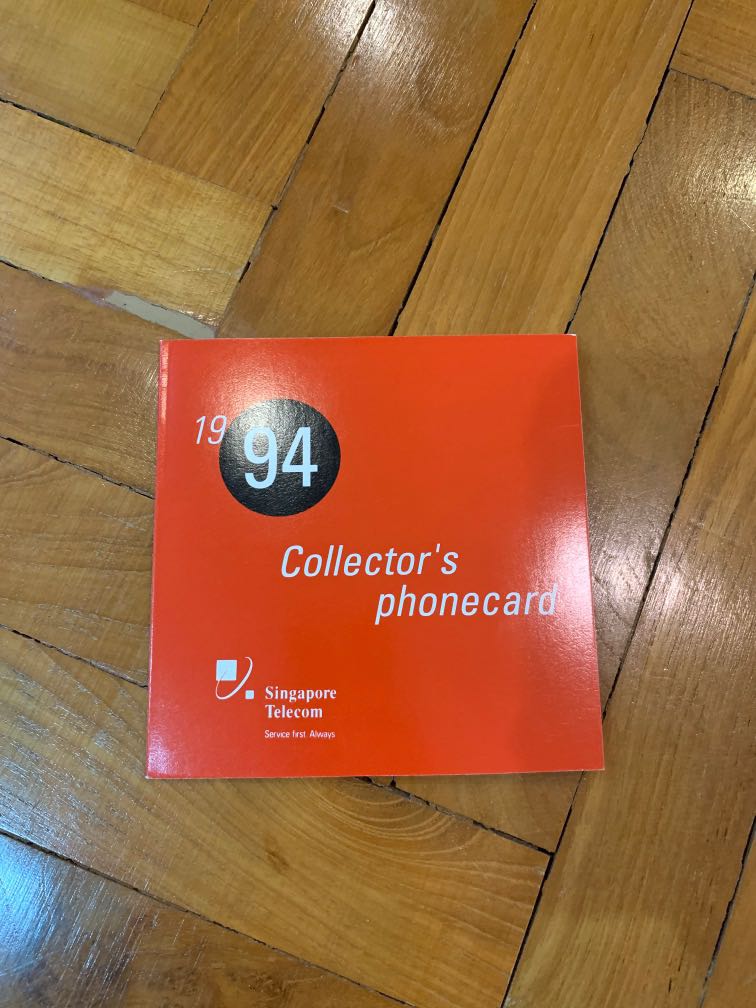 Singapore Telecom Phonecard (1994 Phonecard Exhibition), Hobbies & Toys ...