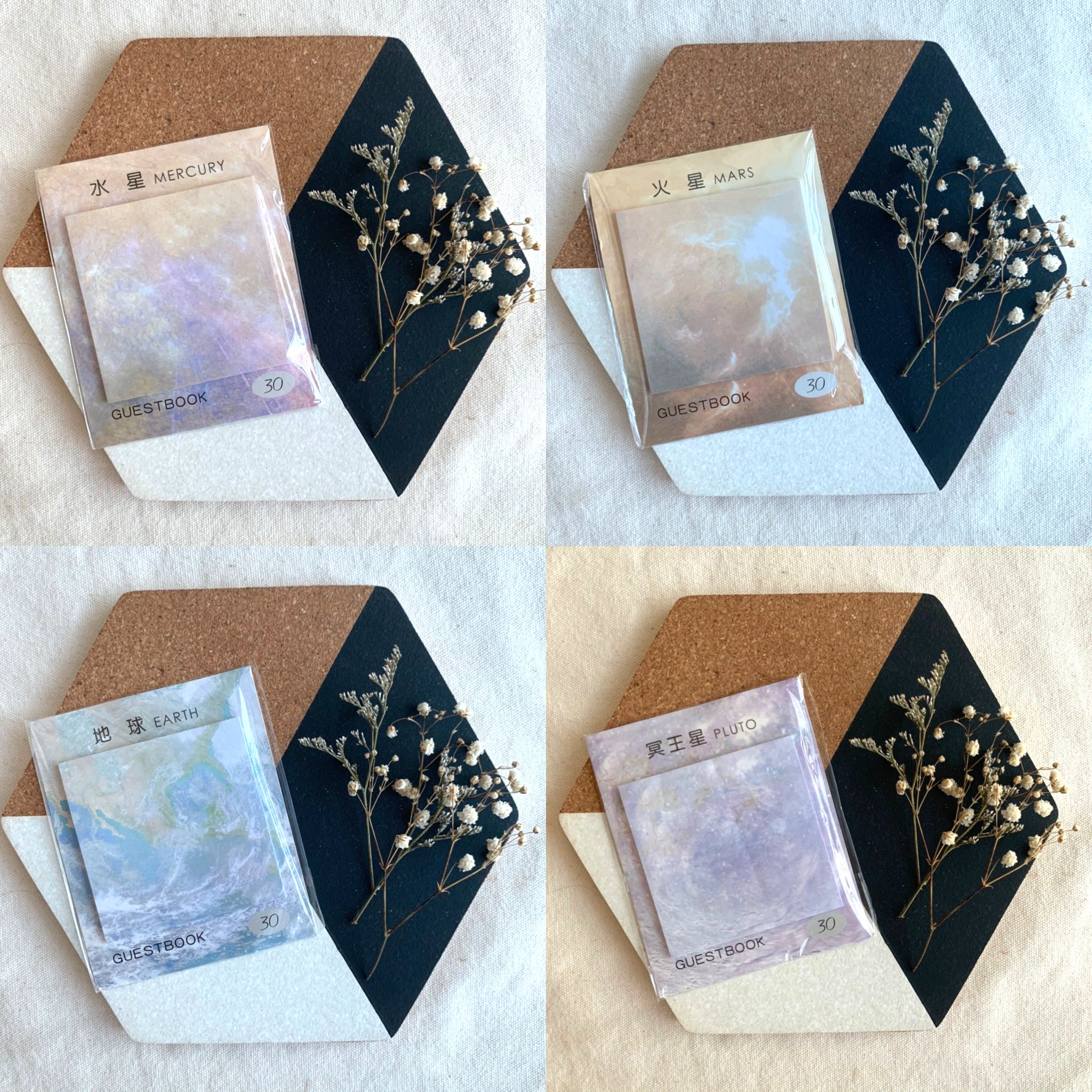 space sticky notes, Books & Stationery, Stationery on Carousell