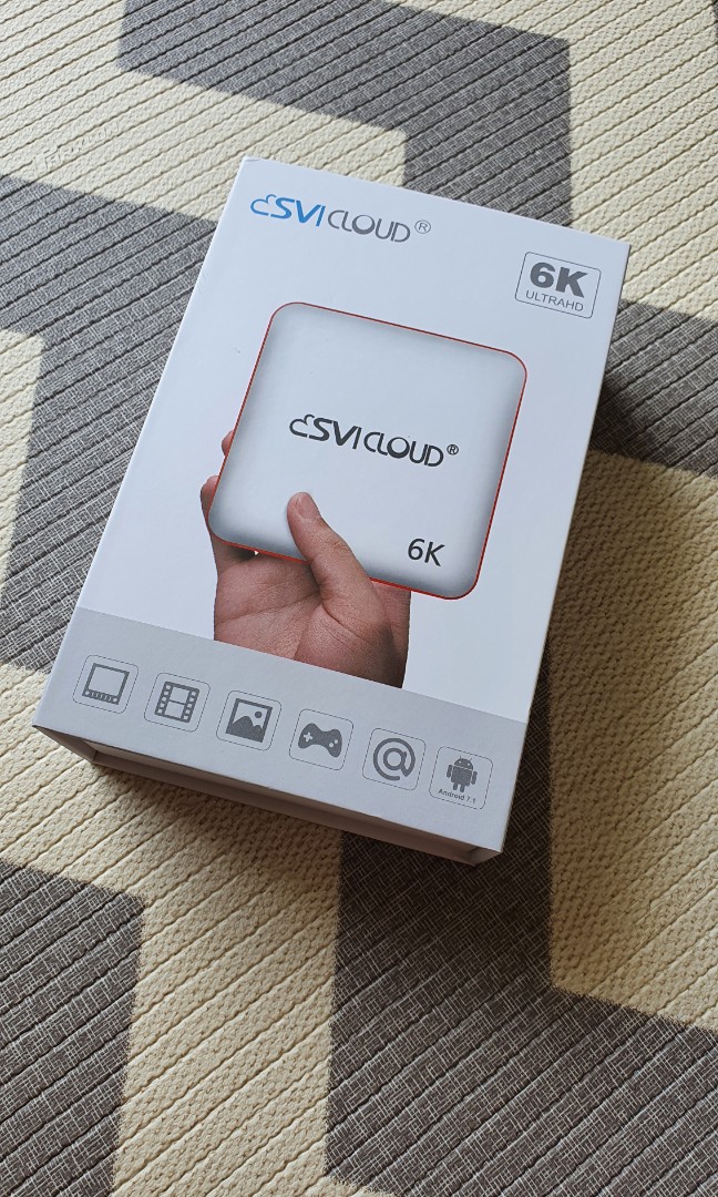 SVI Cloud Android TV Box, TV & Home Appliances, TV & Entertainment ...