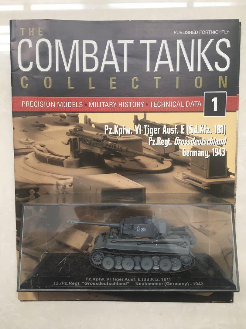 The Combat Tanks Collection Set A, Hobbies & Toys, Memorabilia ...