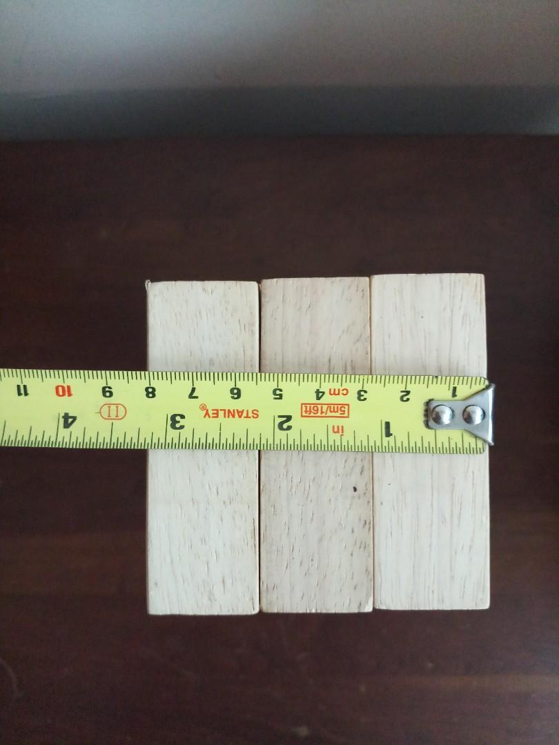 Topple / Stacking Wood Blocks Game, Hobbies & Toys, Toys & Games on ...